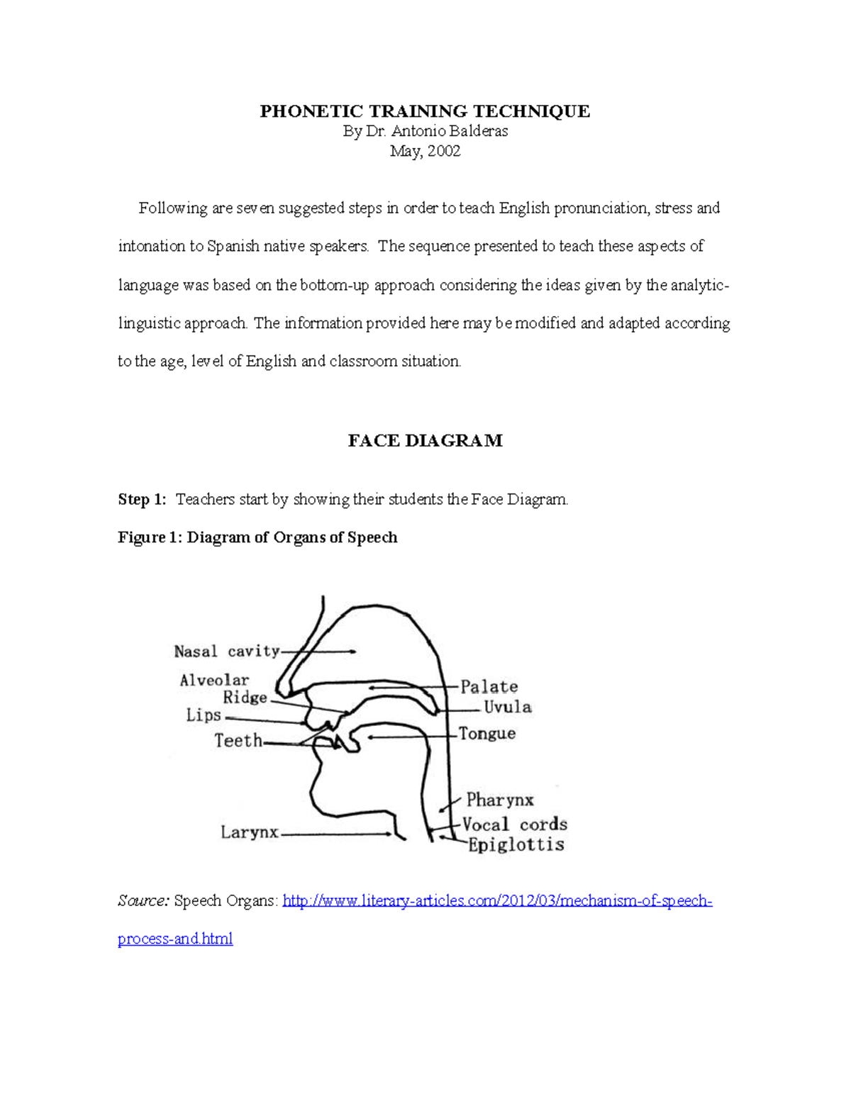 Phonetic Training Technique - PHONETIC TRAINING TECHNIQUE By Dr ...