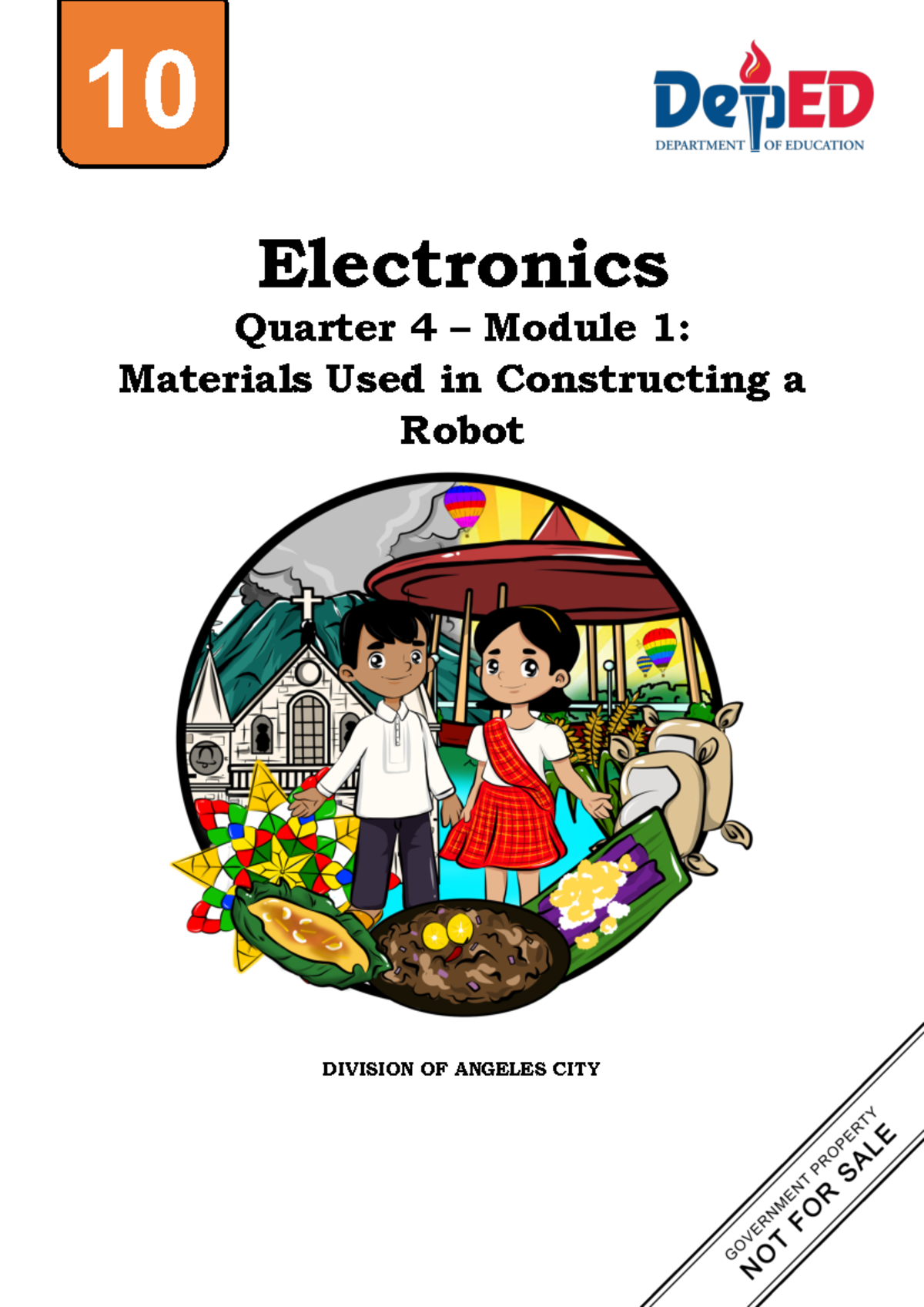 Grade-10 STE Electronics- Robotics Q4 Mod-1: Constructing Robots ...