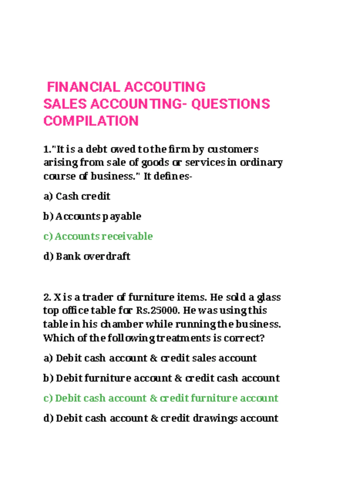 AS26 - accounting standards in advance accounting - AS 26 ####### INTANGIBLE ASSET 1 2 Asset ...