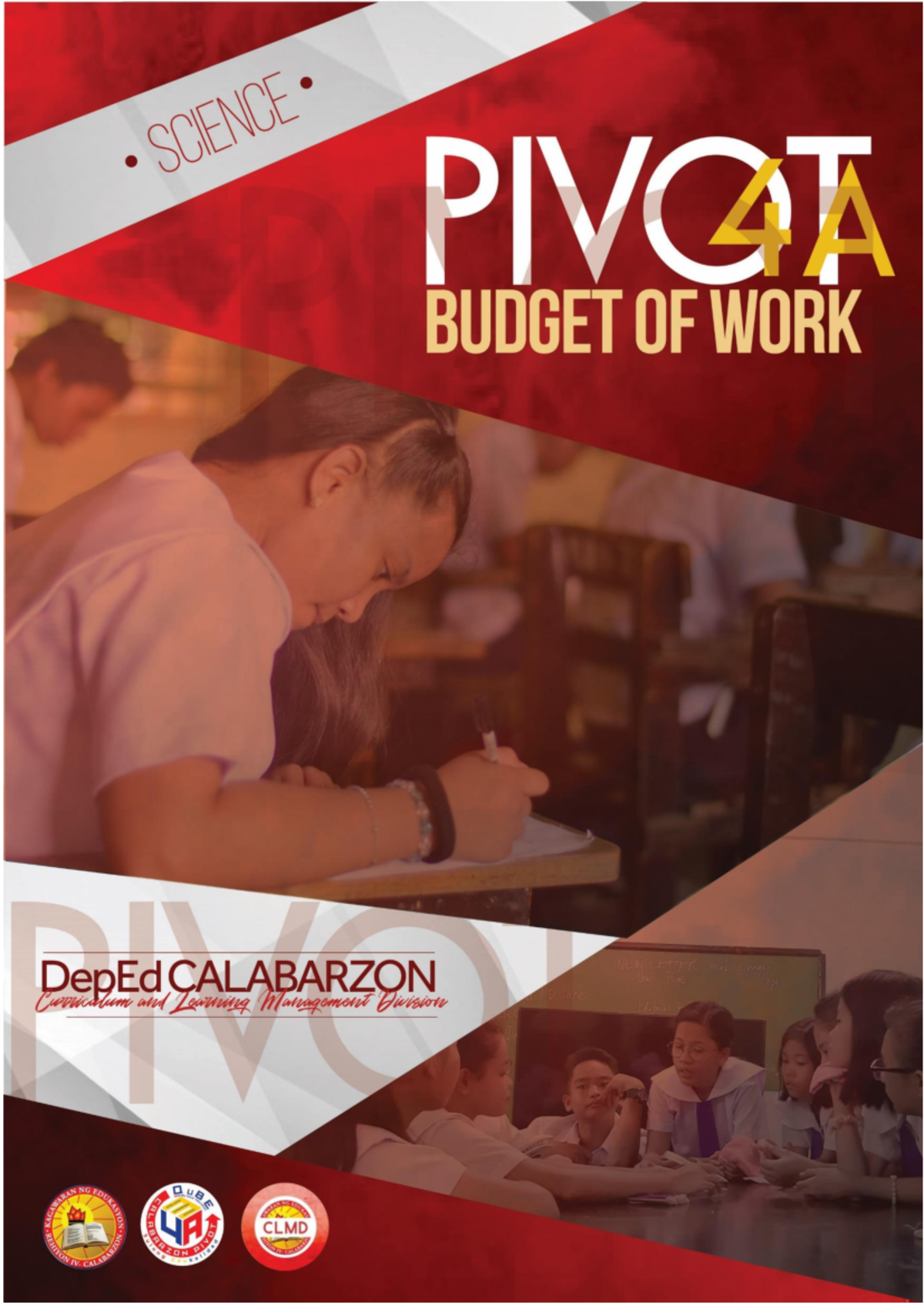 Science BOW - PIVOT 4A BUDGET OF WORK (BOW) IN SCIENCE As DepEd ...