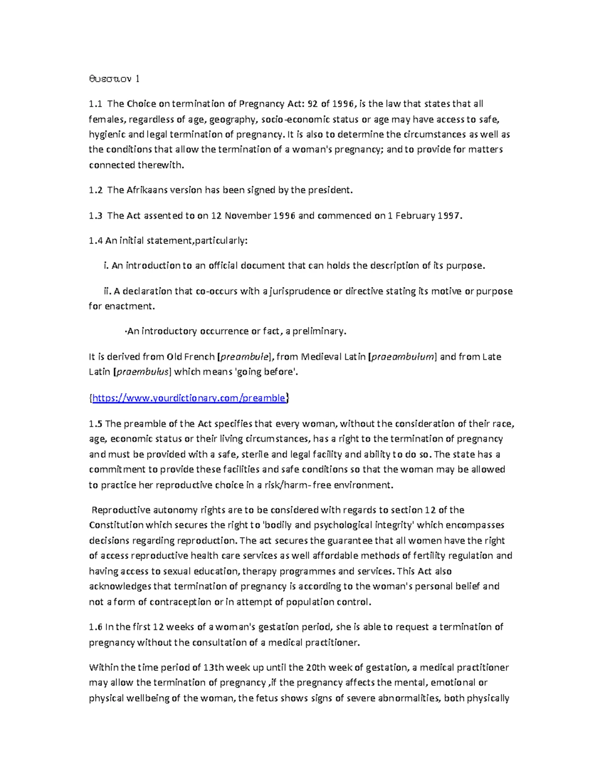 English for Law POE 23 - PRINCE CASE SUMMARY - © The Independent ...