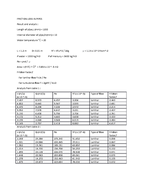 Tutorial Week 1 - ECW 558 Tutorial Week 1 Hydrological Cycle & Water ...
