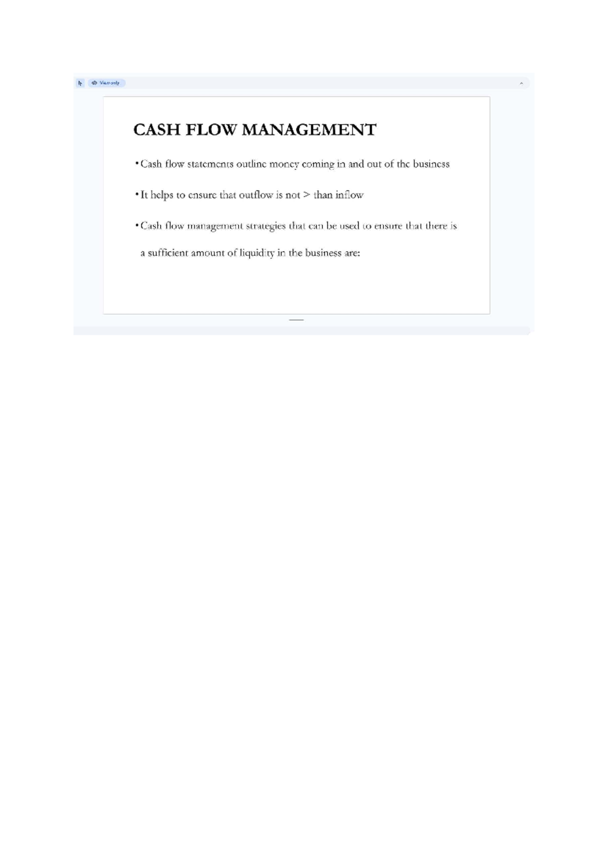 Working Capital Management: Strategies and Impacts (Doc1) - Studocu