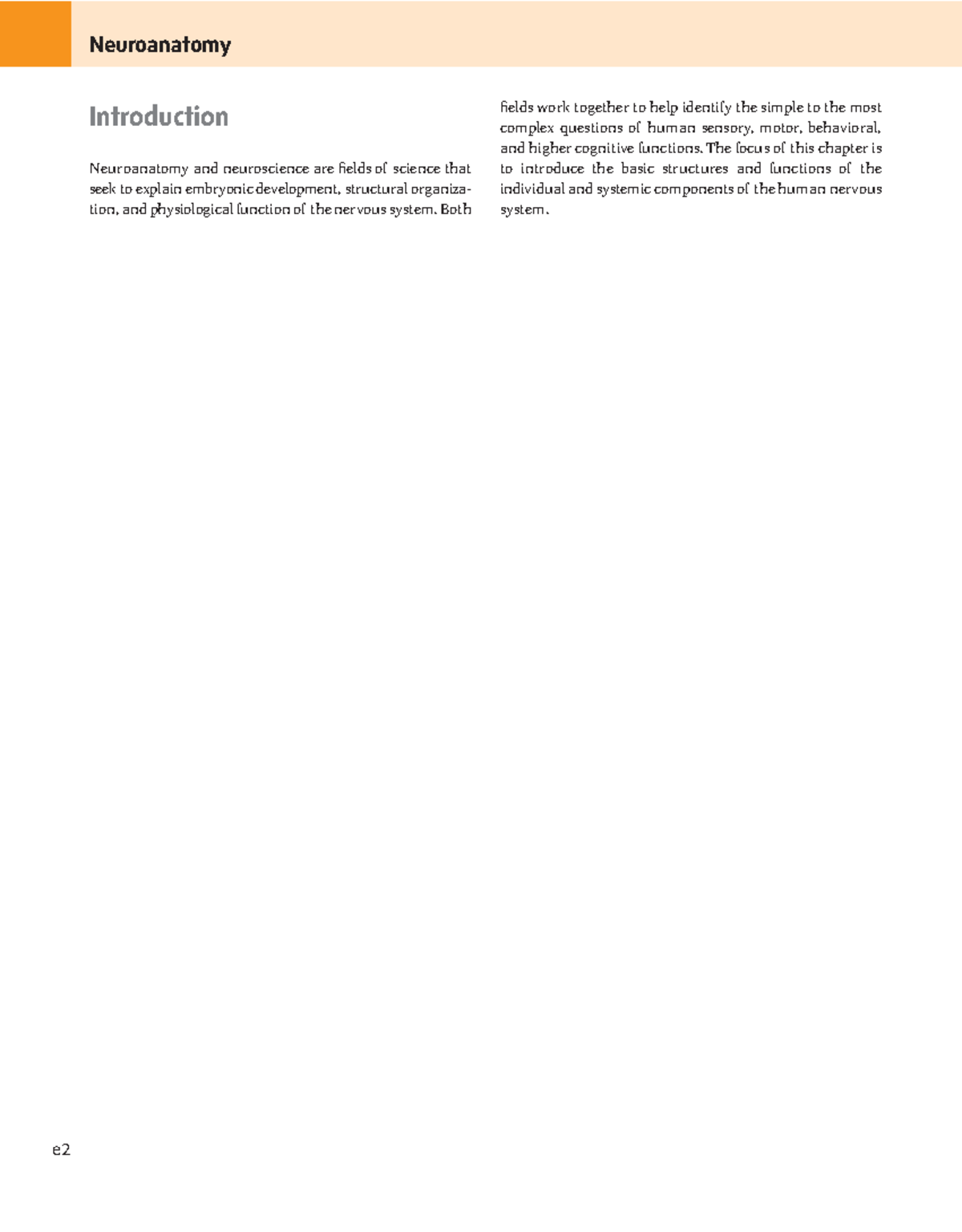 L1 Gray's neuro - uguyv - Neuroanatomy Introduction Neuroanatomy and ...