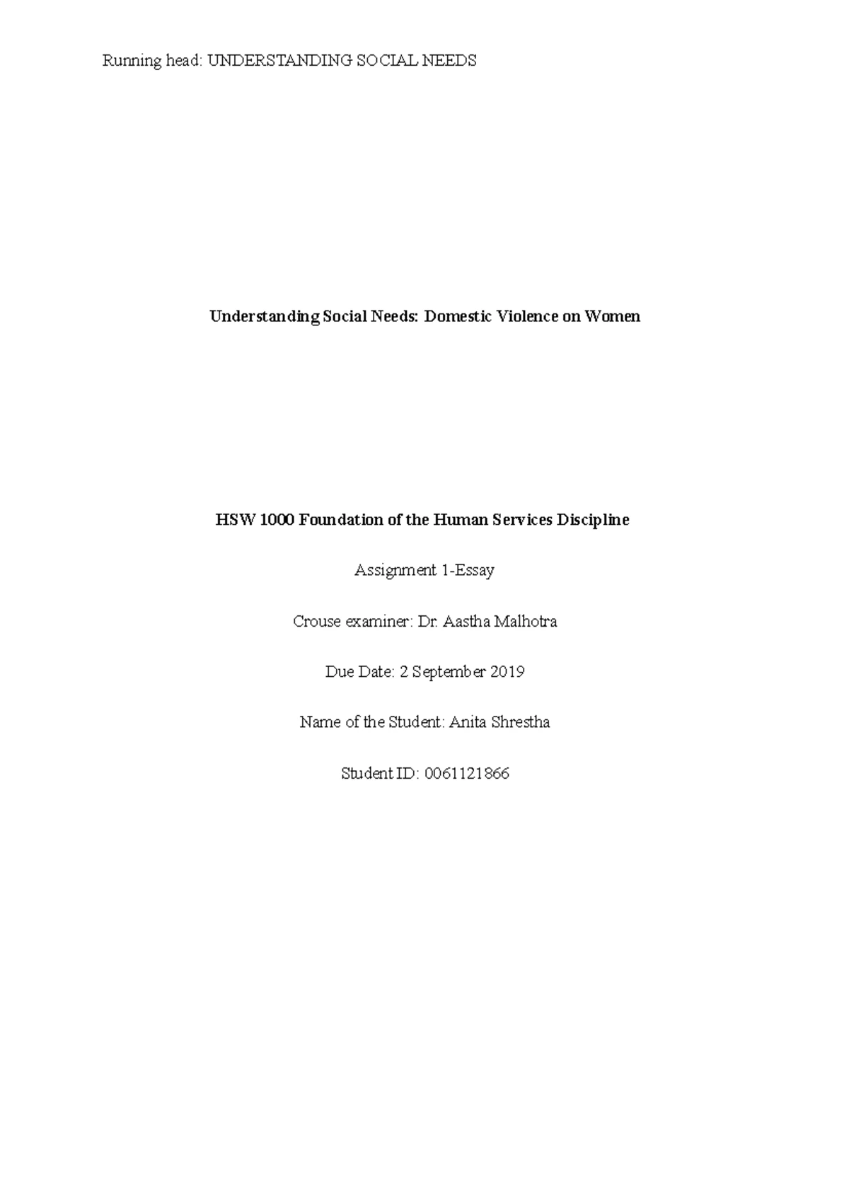 QAdds Chart - NUR1100 - Studocu