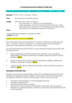 Examples from QCAA IA3 claims to research questions all sciences ...