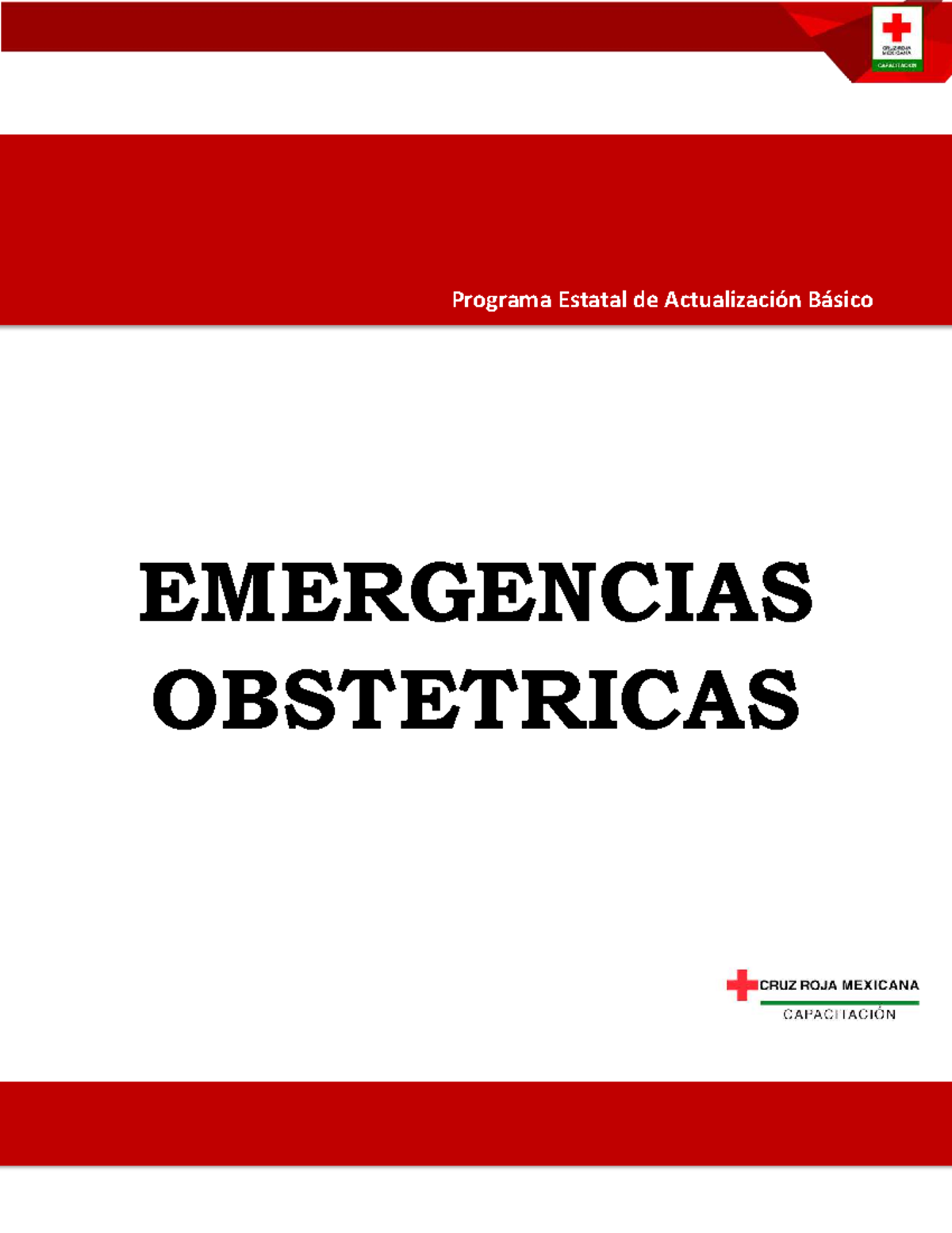 Manual de Emergencias Obstétricas PAEB: Atención al Parto y ...
