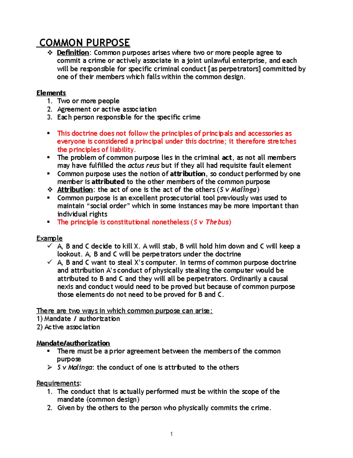 Culpability Criminal Law - 9 CULPABILITY A. REQUIREMENT OF CULPABILITY ...