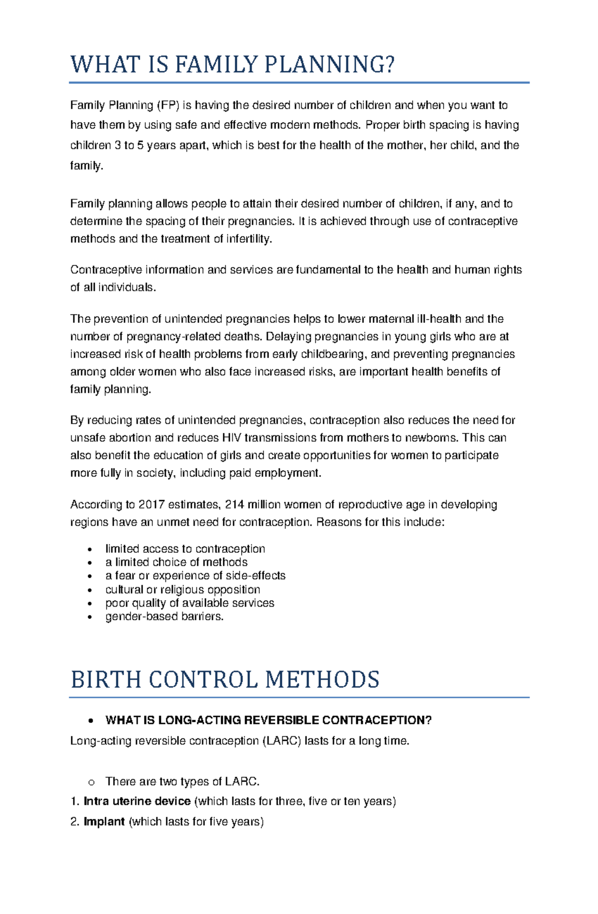 GE 03 Contemporary~ Topic 1- Family Planning (Finals Lesson) - WHAT IS ...