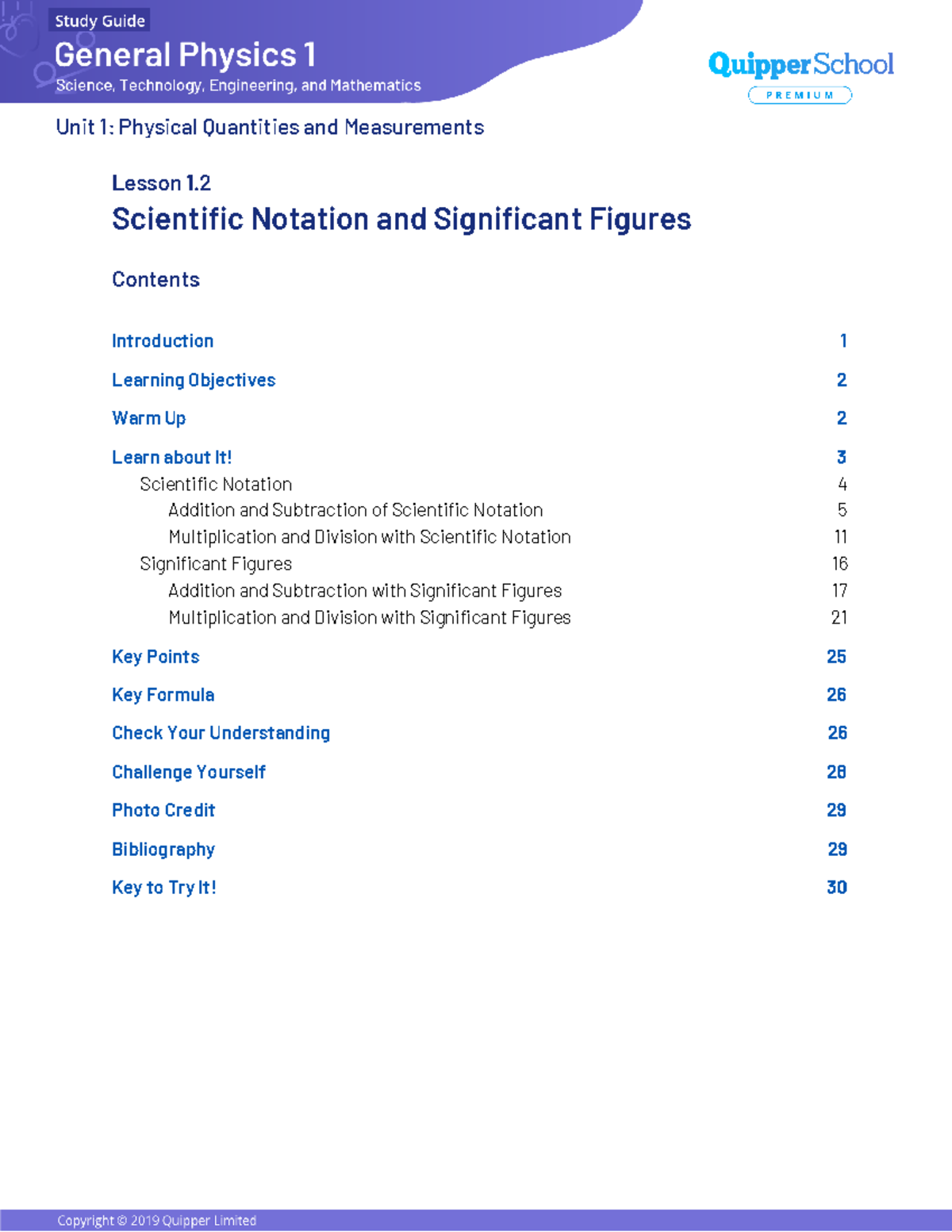 L1.2-Scientific Notation & Significant Figures - Lesson Overview - Studocu