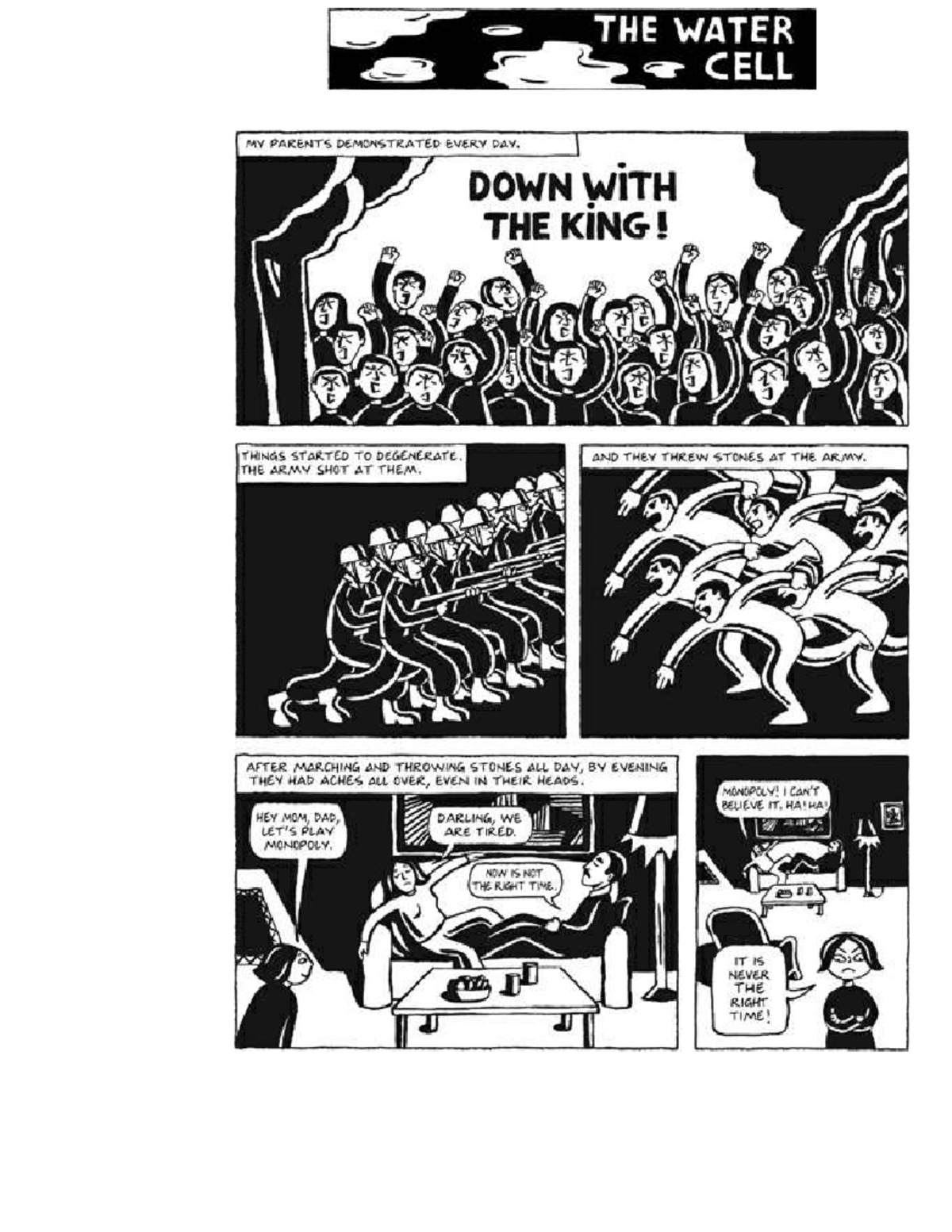 Persepolis CH3: The Water Cell Analysis and Insights - Studocu