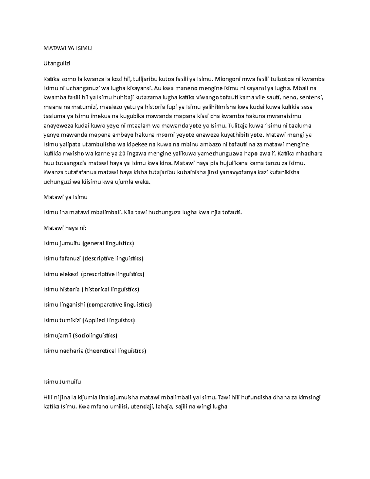 Sajili NA Isimu- Jamii - SAJILI NA ISIMU-JAMII Makala hii inaeleza ...