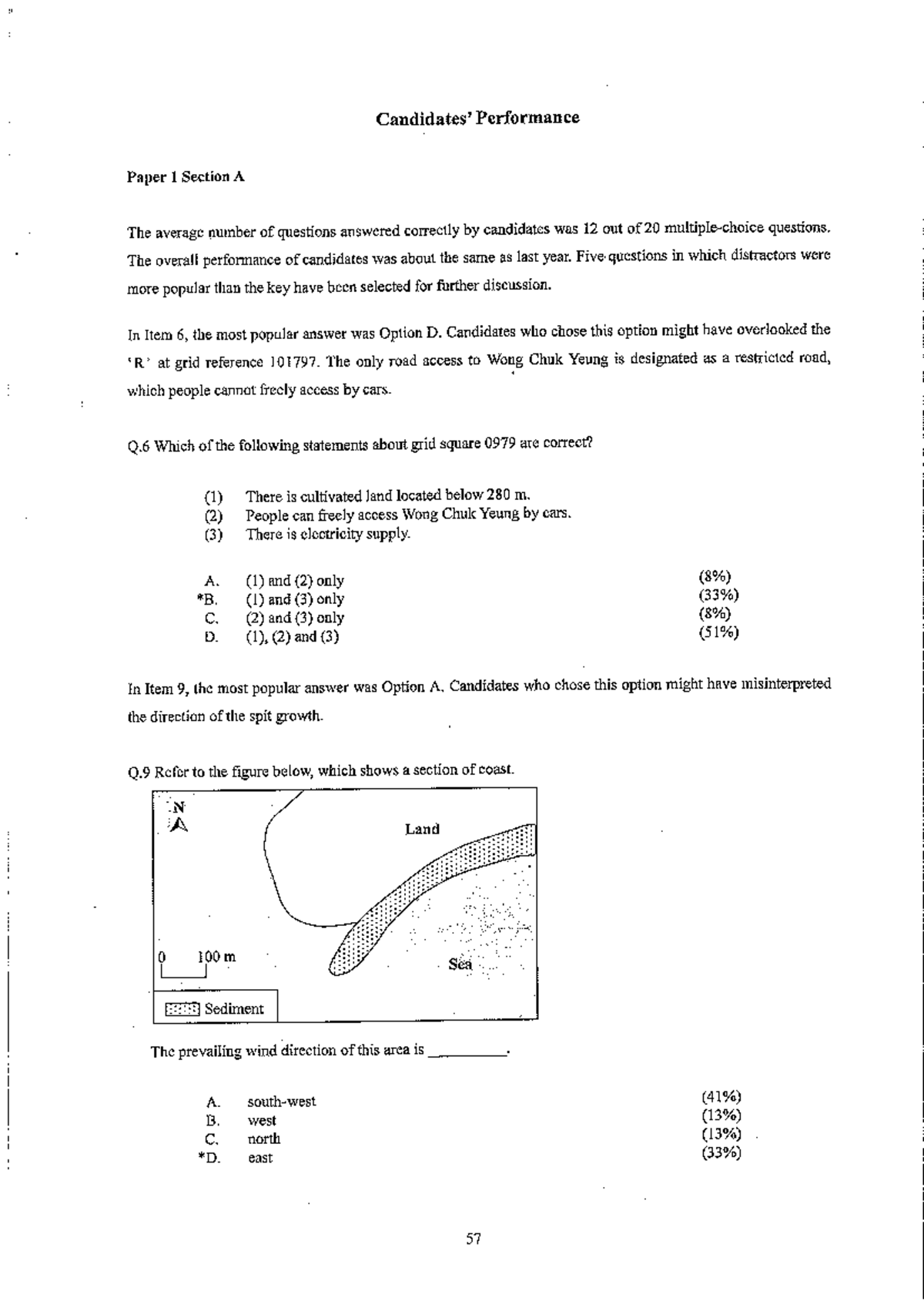 DSE Geography 2024 Past Paper Analysis and Candidate Performance - Studocu