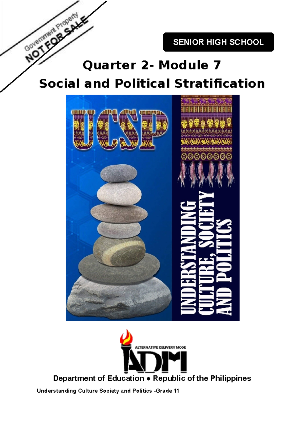 UCSP-Quarter 2-Module 7: Understanding Social & Political ...