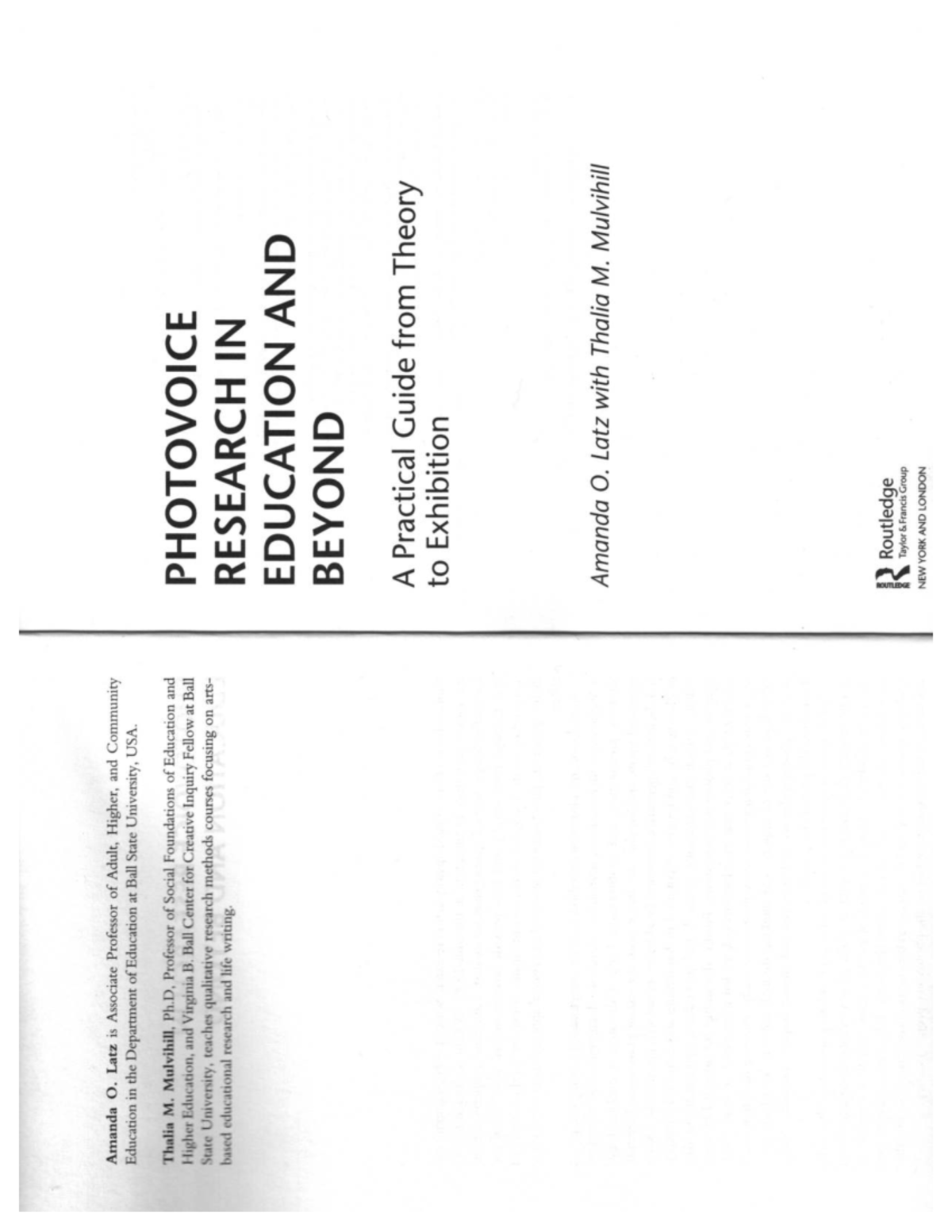 Latz Photovoice Reading: Insights and Reflections on Y4OA - Studocu