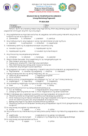PPG Second Quarter Reviewer - Philippine Politics & Governance Second ...