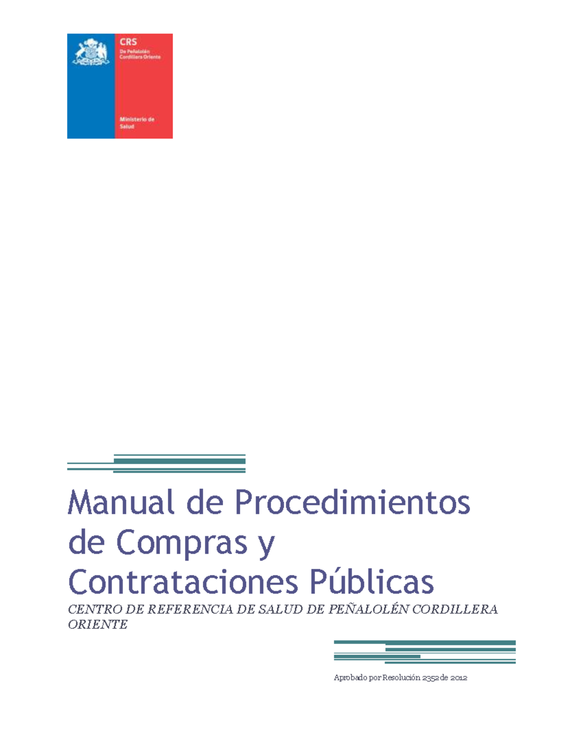 Manual de compras - Manual de Procedimientos de Compras y ...