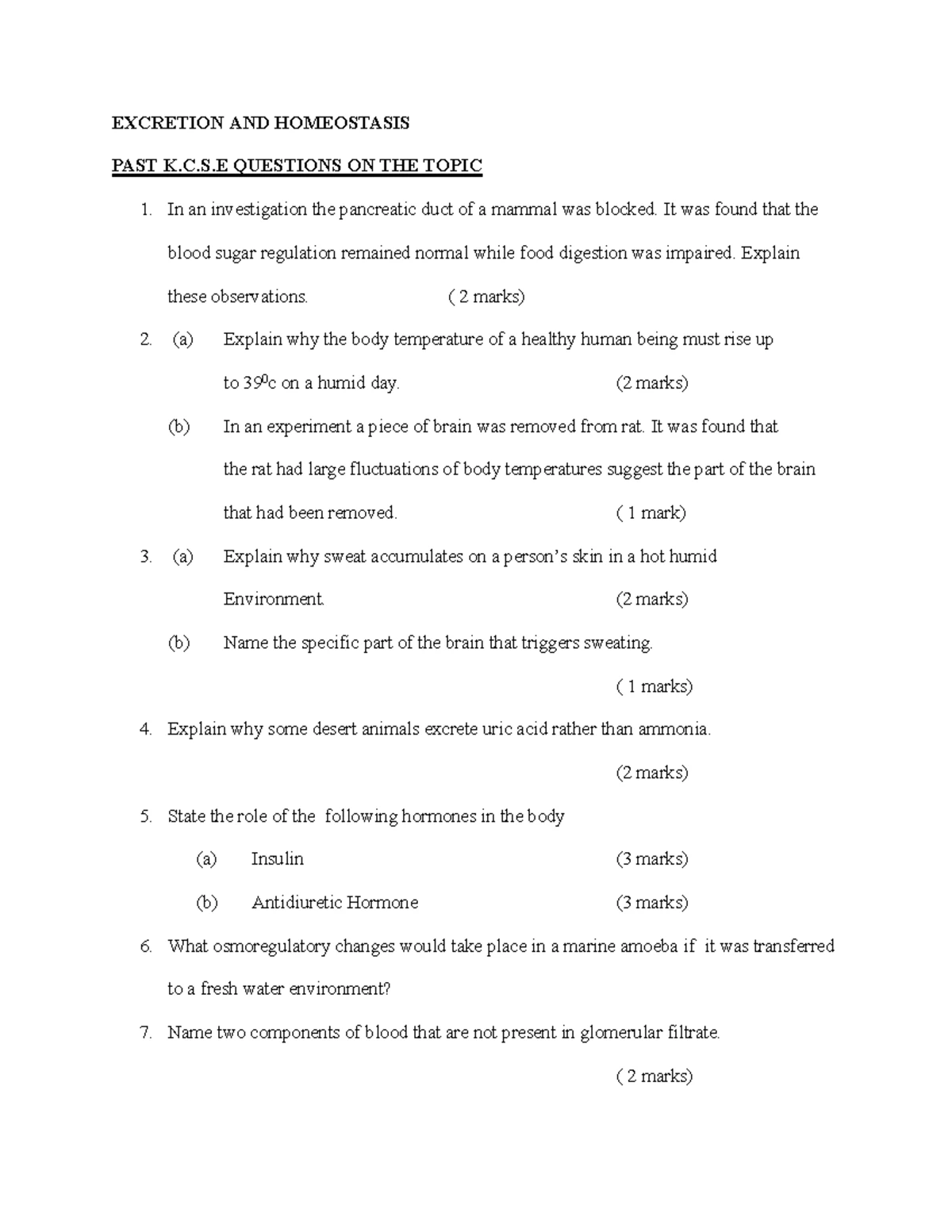 FORM 2 Biology Simplified Notes - BIOLOGY NOTES FORM 2 SIMPLIFIED ...