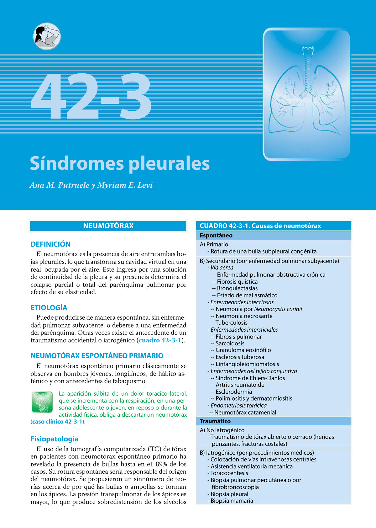 Síndromes Pleurales: Neumotórax y Derrame Pleural - Estudio Completo ...