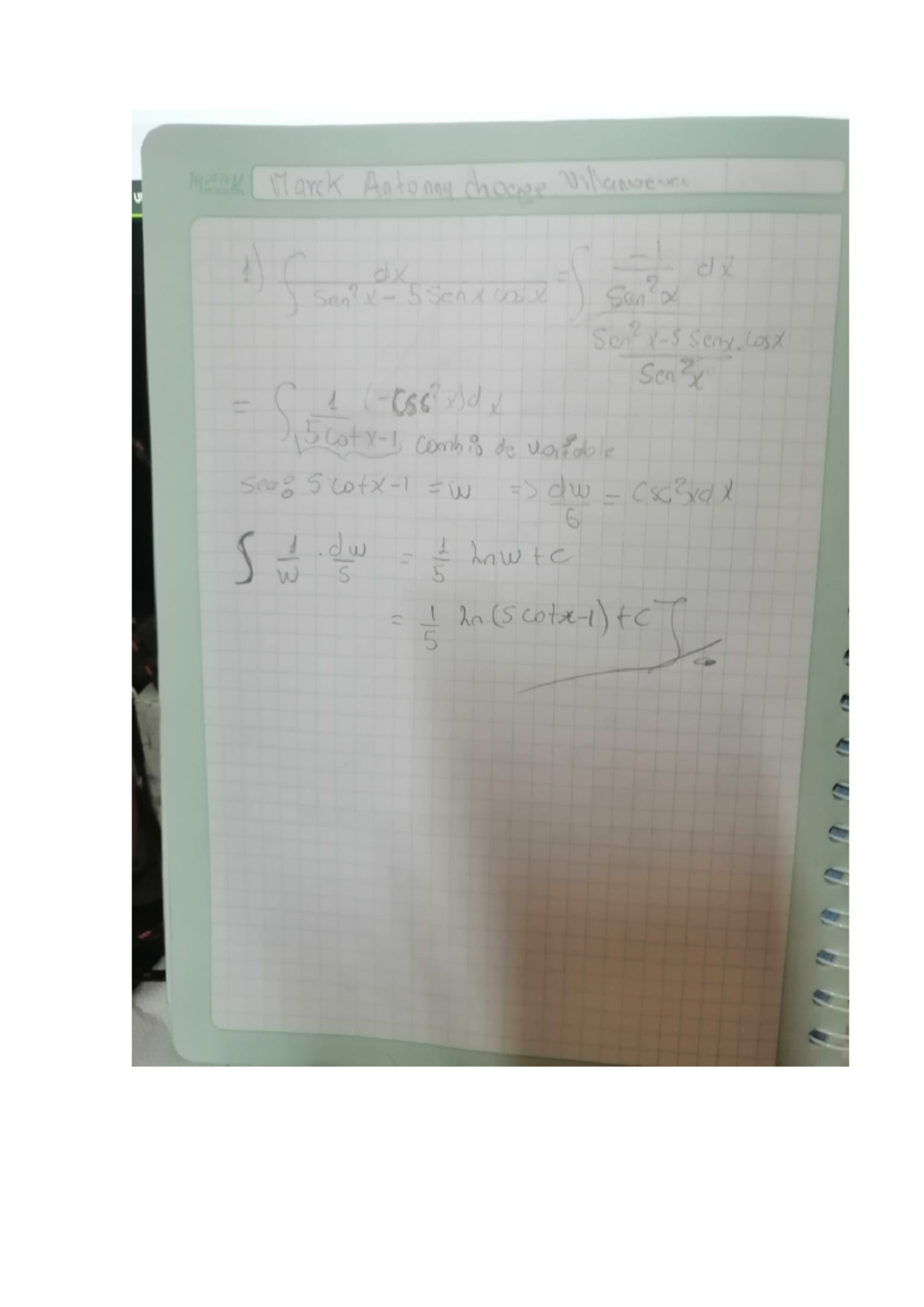 Calculus Integral Exam Notes - MARK 2023 - Studocu