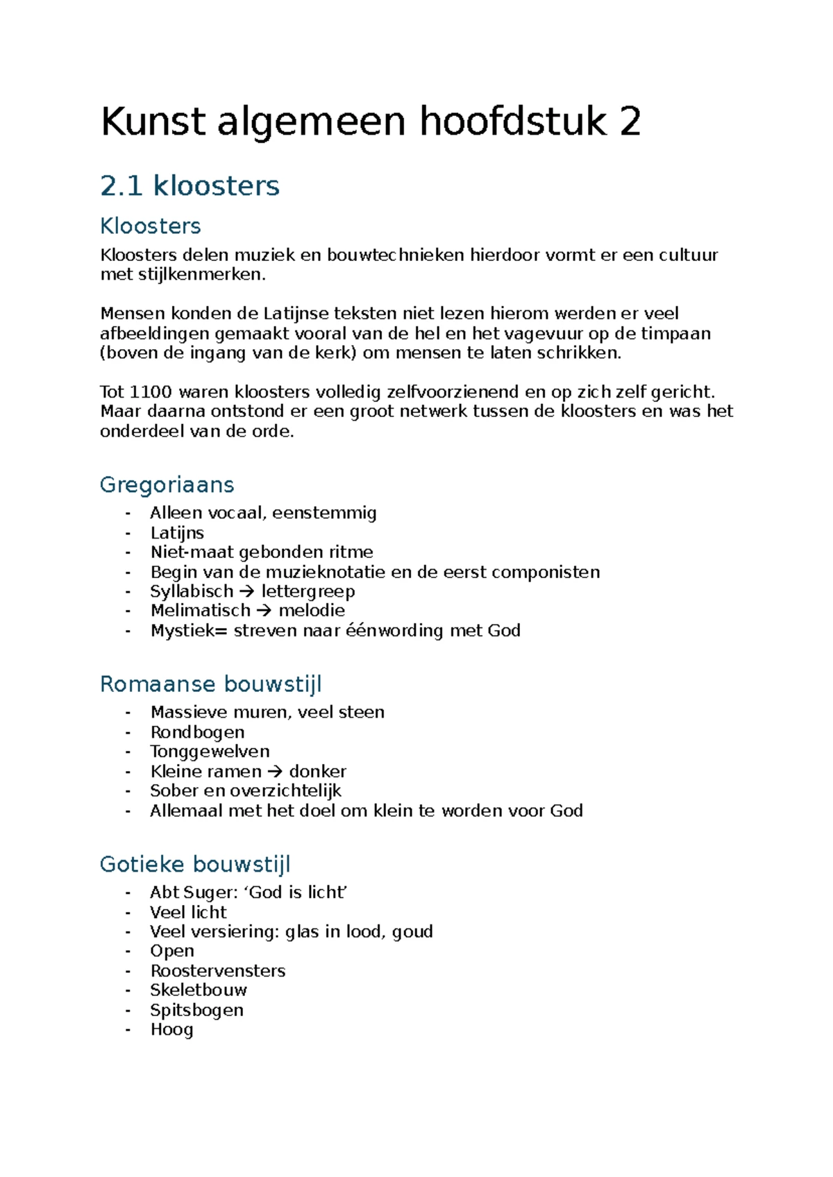 Begrippenlijst KUA: Kunst, Drama, Dans en Muziek voor HAVO Examen ...