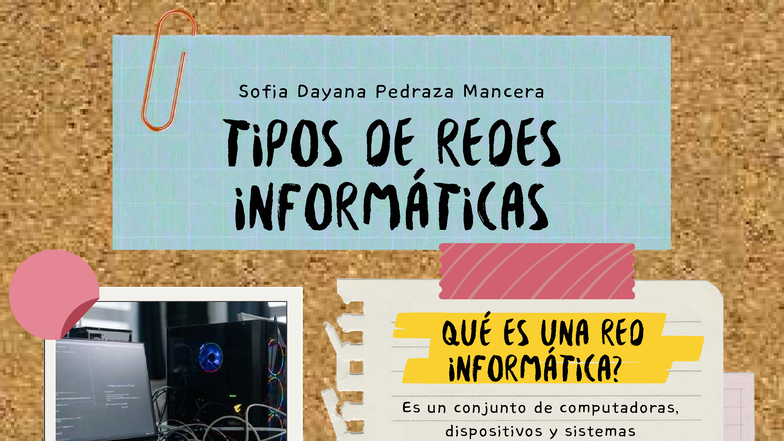 TIPOS DE REDES INFORMÁTICAS: PAN, LAN, MAN, WAN - Infografía - Studocu