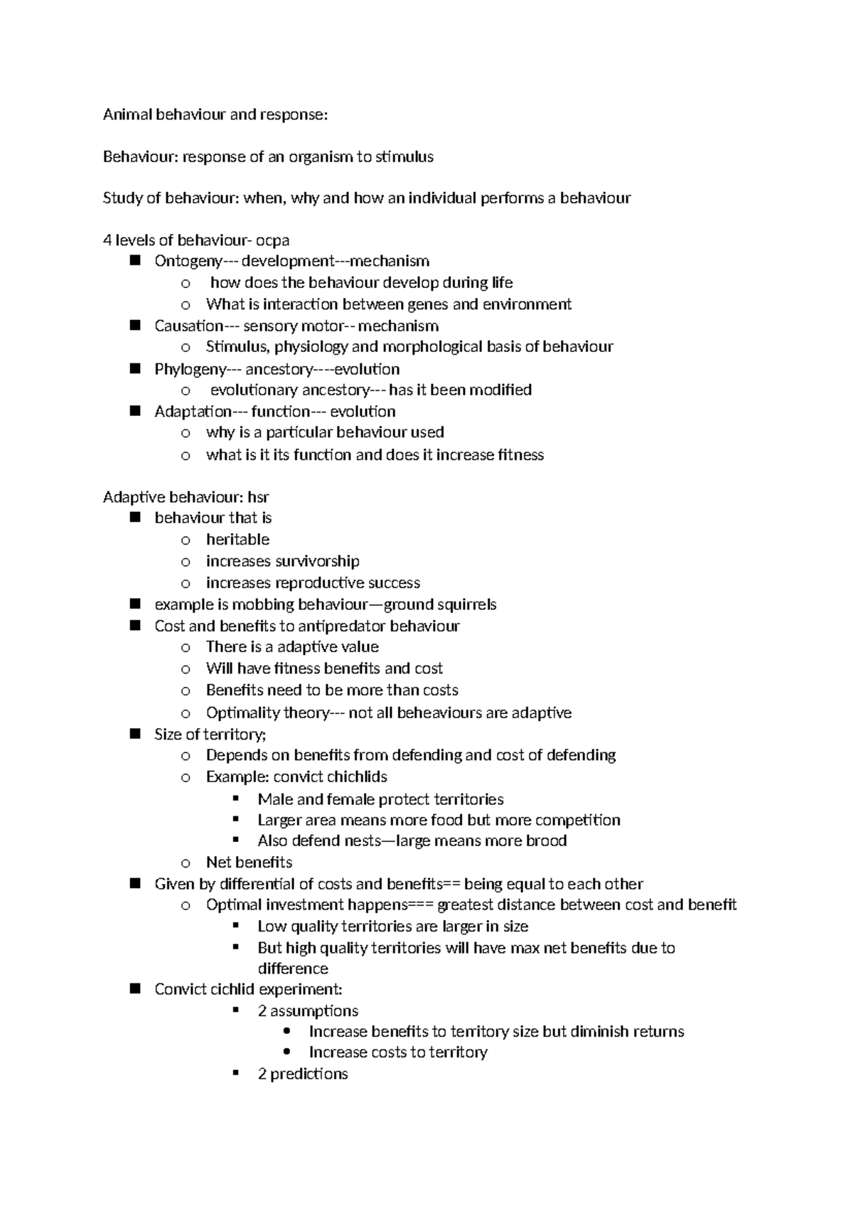 Animal Behaviour and Response: Understanding Stimulus and Adaptation ...