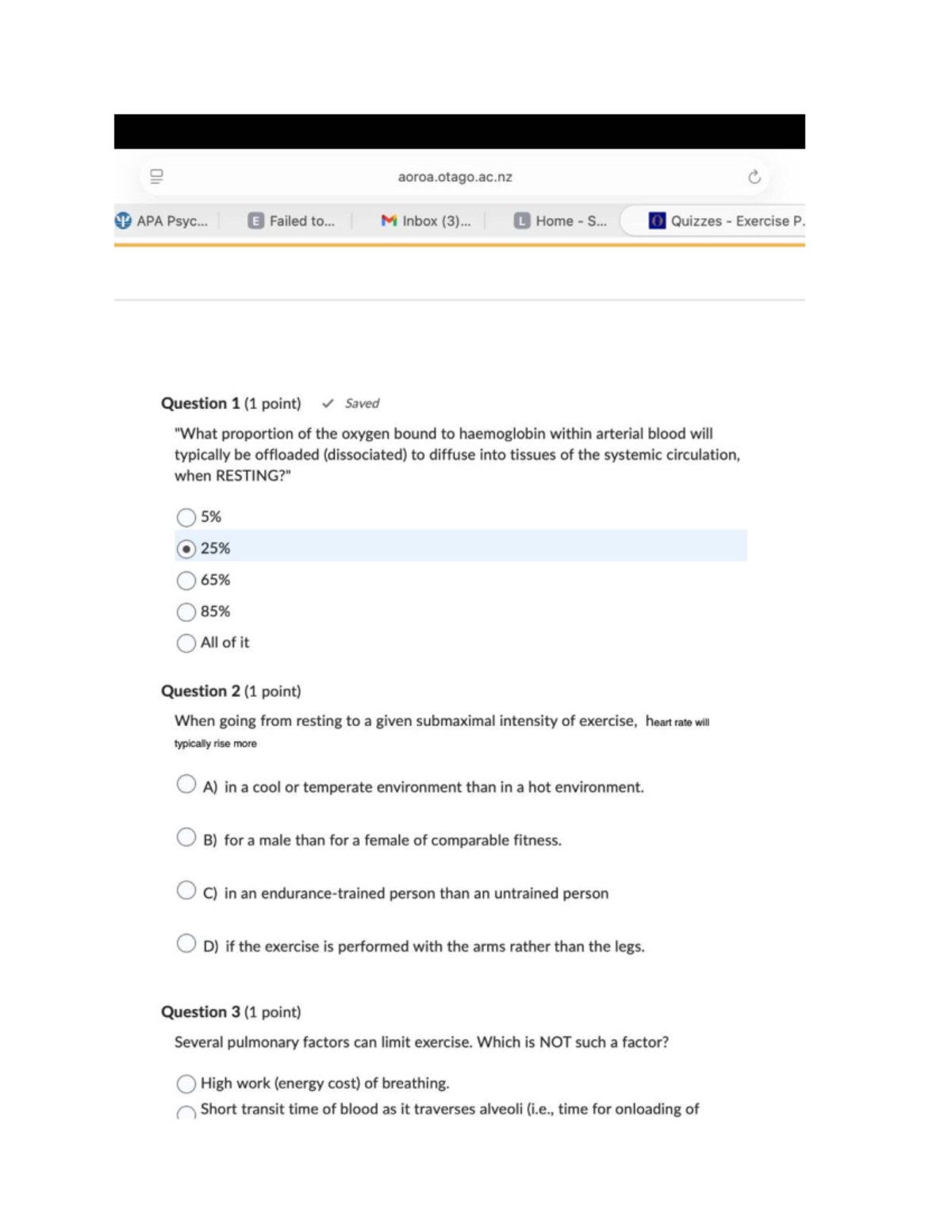 SPEX203 Midterm Exam Review: Key Concepts in Exercise Science - Studocu