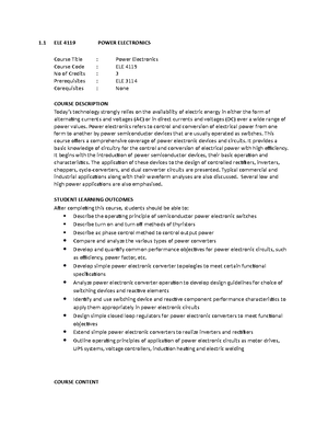GOE SBA - Csec geography sba sample- GFC training centre - Table of ...