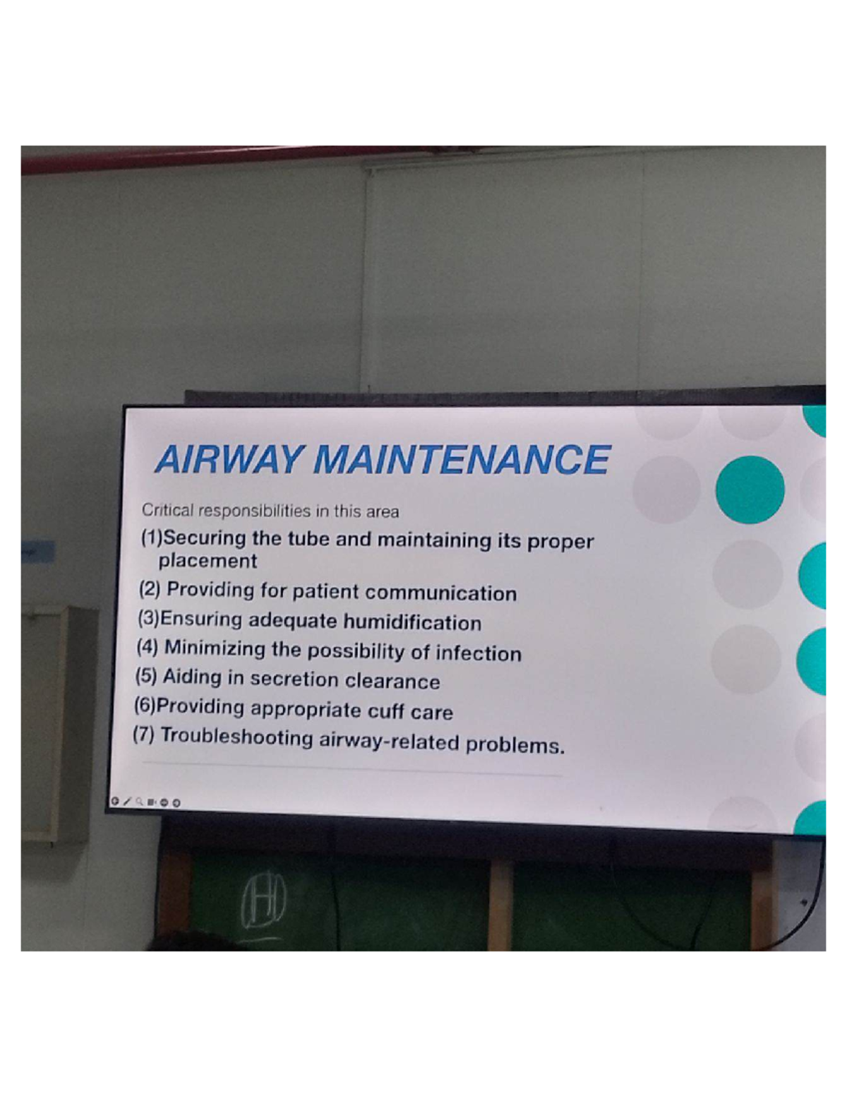 Finals Airway Management& Pulmo Rehab - AIRWAY MAINTENANCE Critical ...