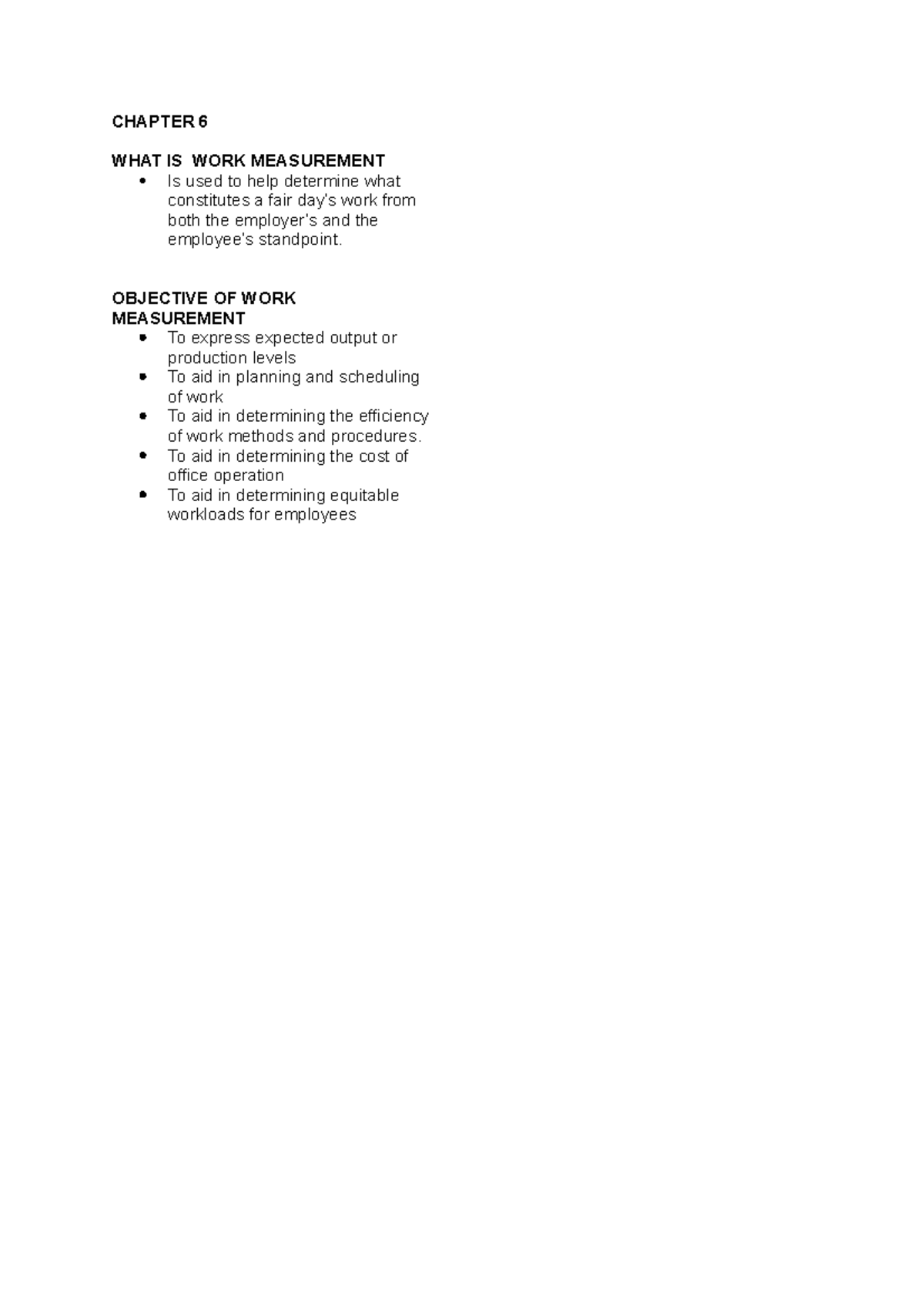 Notes Chapter 6 - Controlling Administrative Services (ASM553 ...
