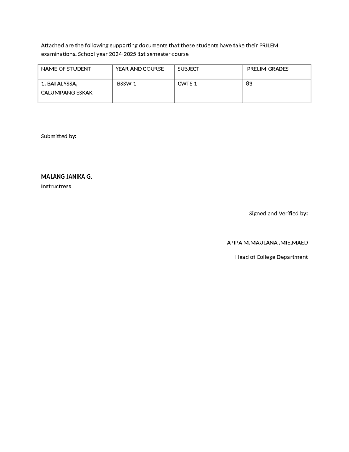 Alyysa prilem - Very useful material - beed - Attached are the ...