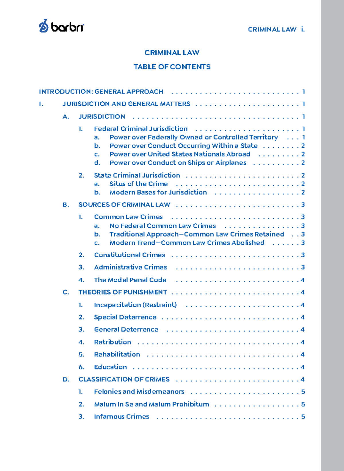 CRIM 101: Comprehensive Criminal Law Outline and Key Concepts - Studocu