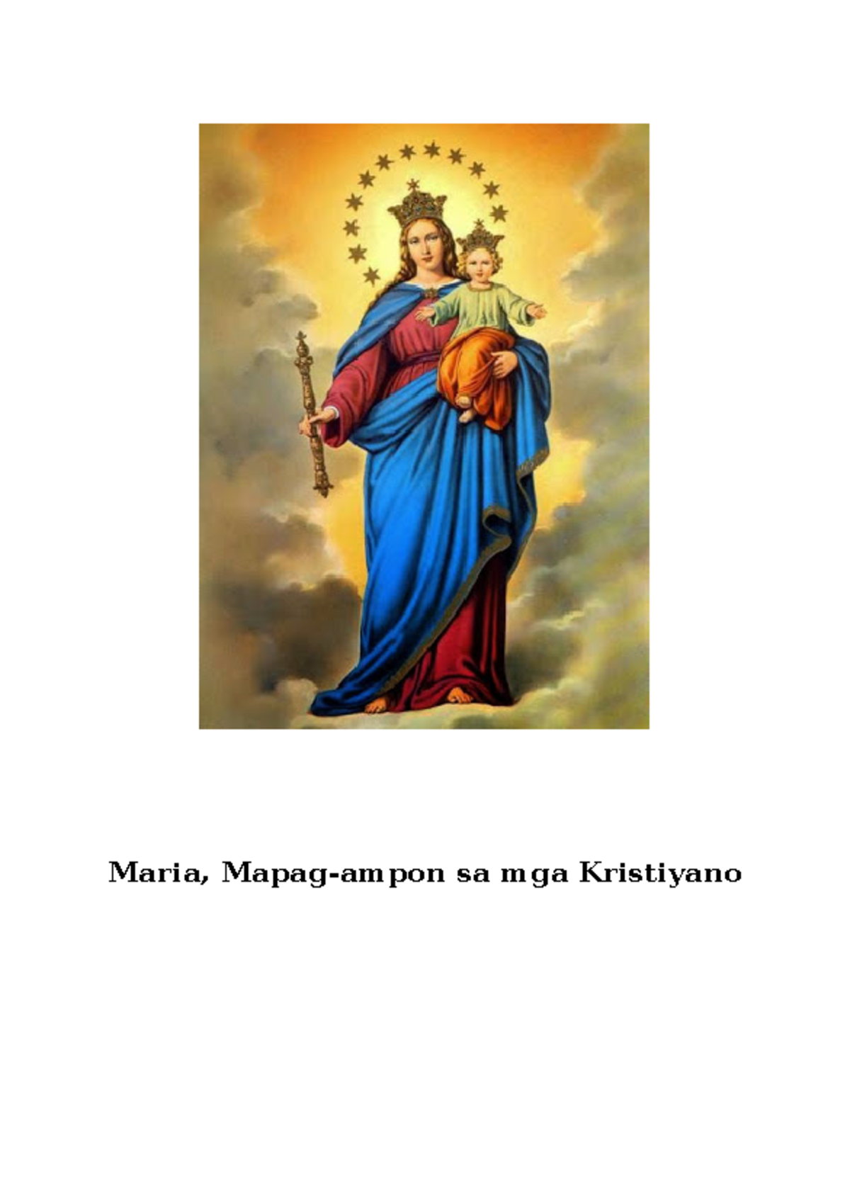374343717-Block-Rosary - Maria, Mapag-ampon sa mga Kristiyano ...