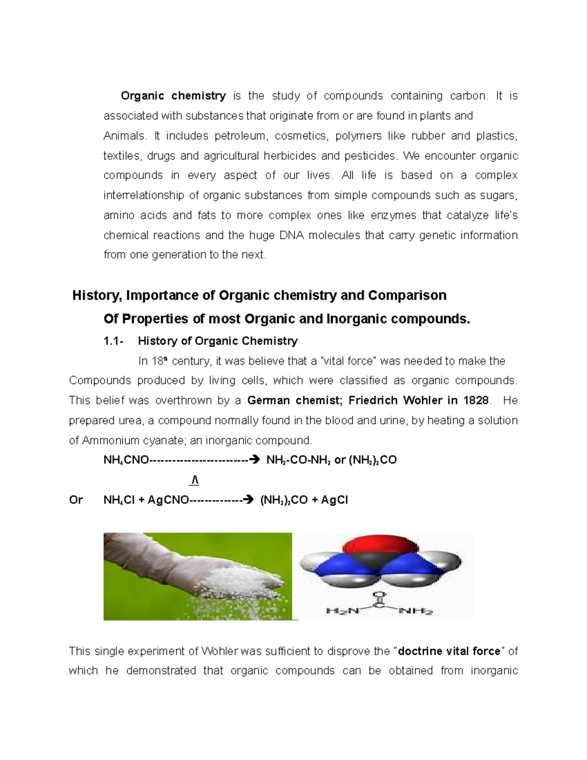 Module 6: Organic Chemistry Overview and Key Concepts - Studocu