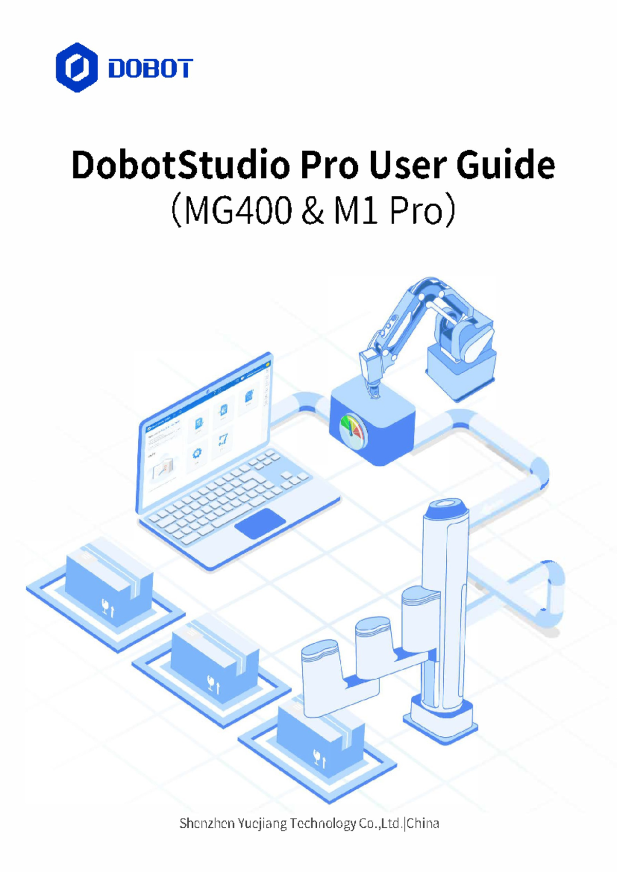 Dobot Studio Pro User Guide (MG400 & M1 Pro) V2: Functions & Operations ...