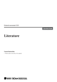 English & Literature Extension - Grade: 12 - Queensland Certificate of ...