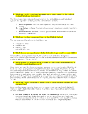 C802 Task 2 Template Garrett - Foundations in Healthcare Information ...