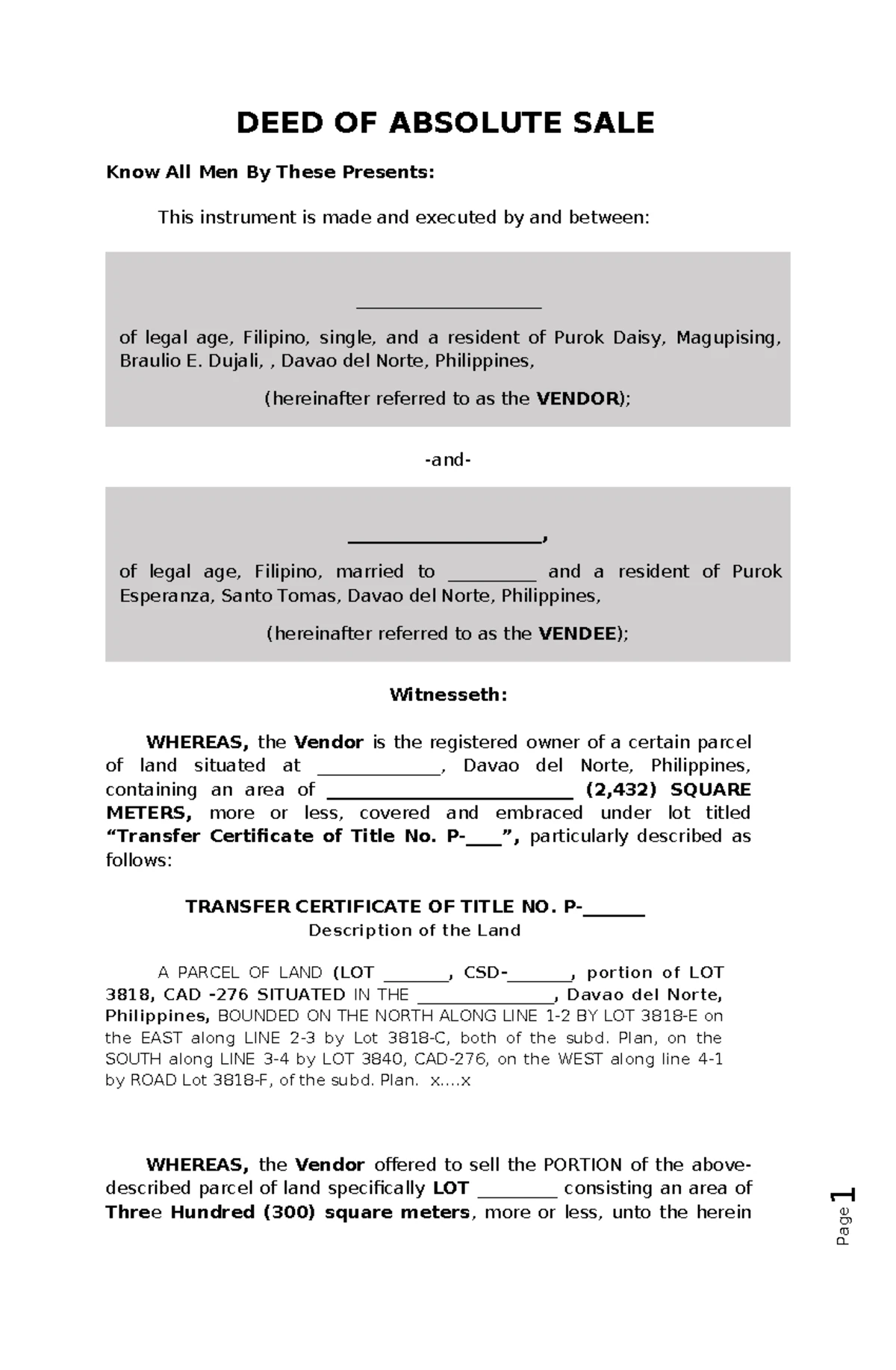 Preliminary Conference Brief for Ejectment Case No. 393 - Studocu