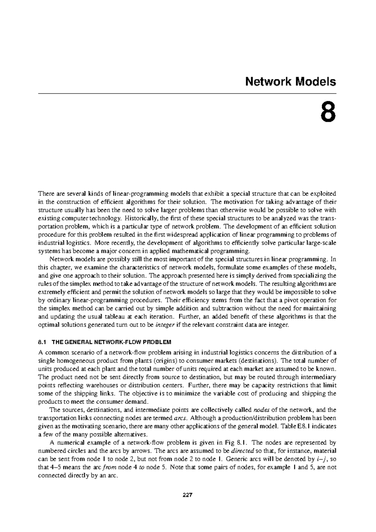 AMP-Chapter-08 - Network Models and Their Applications - Studocu