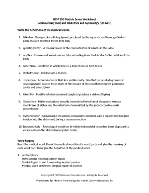 Module 3 Worksheet - HCM 205 Module Three Worksheet Musculoskeletal ...