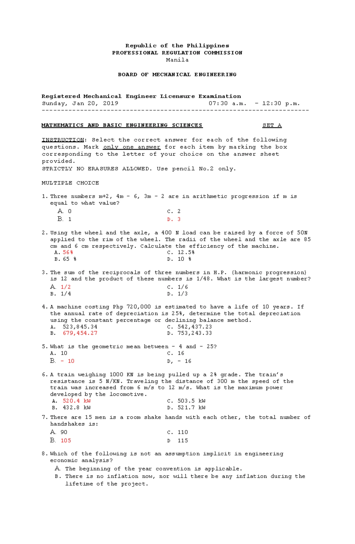 502504150 CC Practice PROB Engineering Thermodynamics 1 - ####### PRACTICE PROBLEMS A one cubic ...