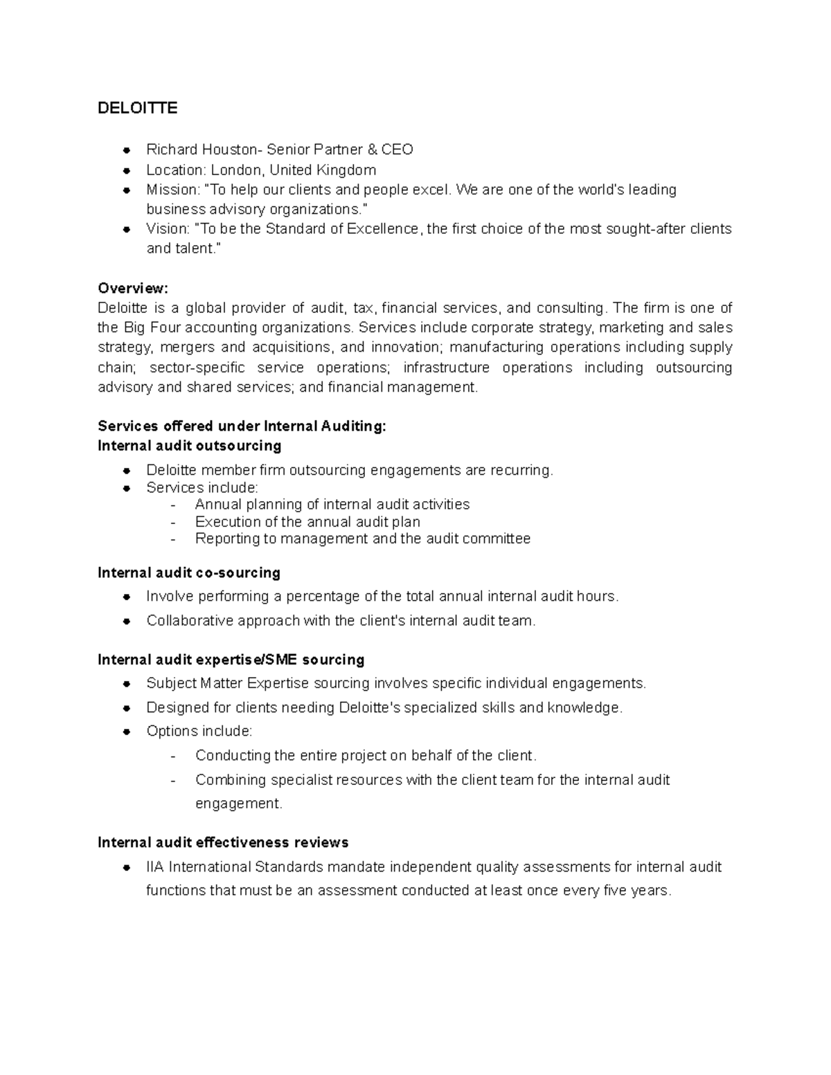 Group-1- Deloitte - Summary The Crm Handbook, from Group to ...