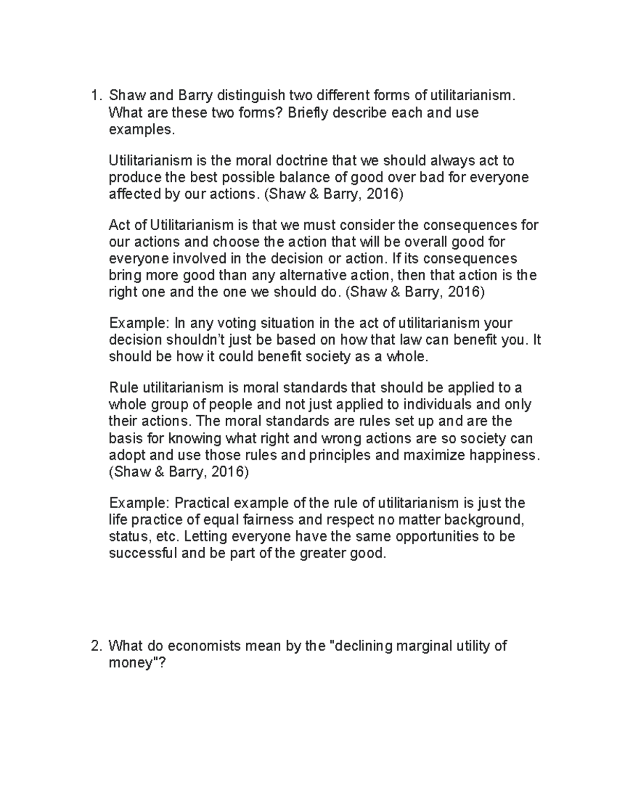 Module 2 Written Assignment-DUE55 26 25- 6 1 25 - Shaw and Barry ...