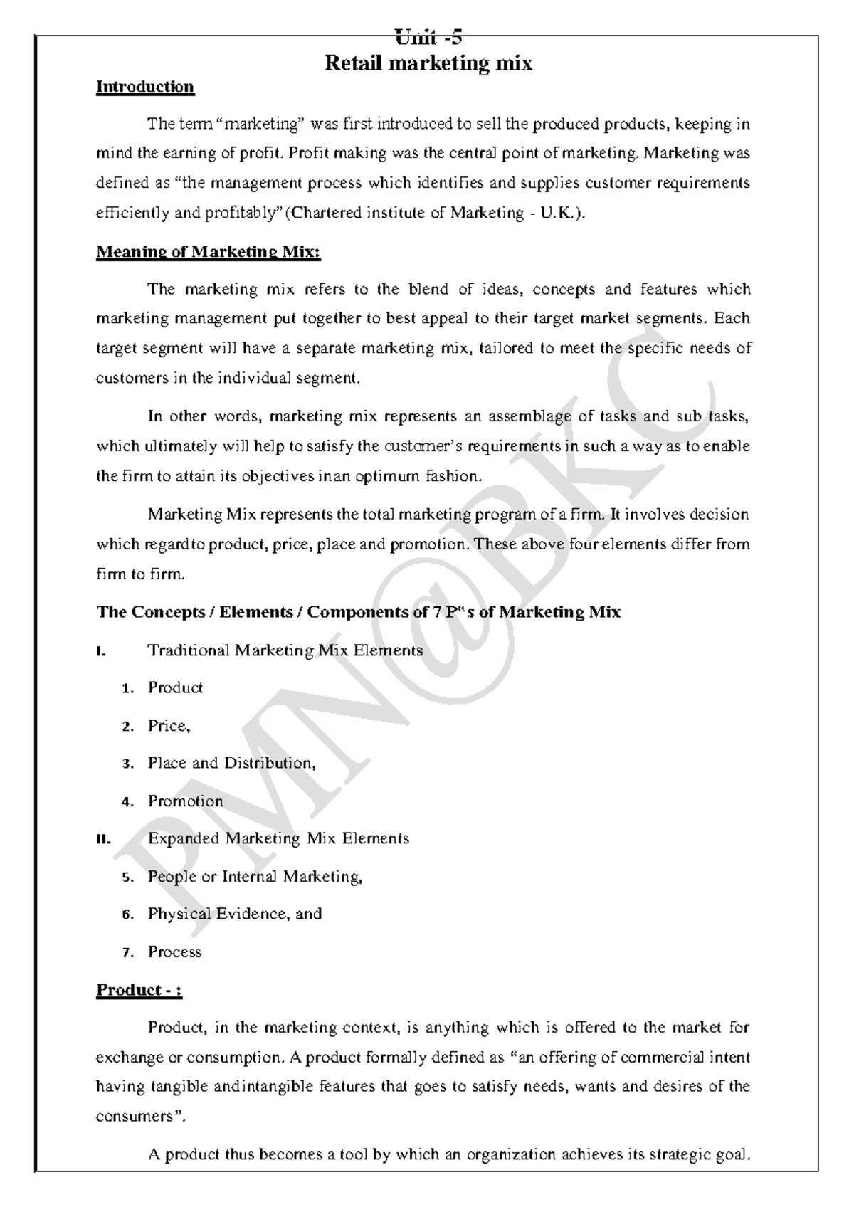 RMM - Understanding the Retail Marketing Mix: Key Concepts and ...