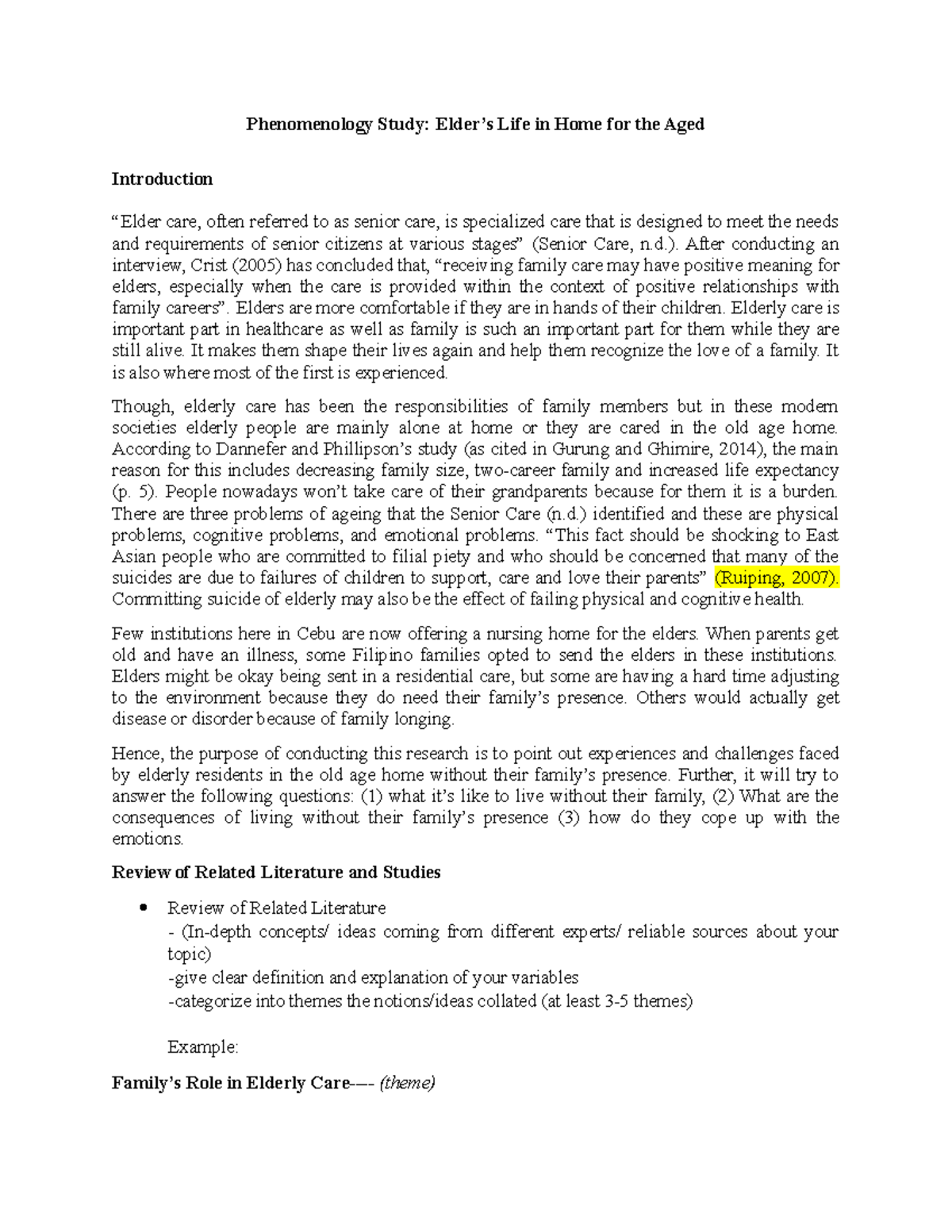 Introduction-AND-RRL (RESEARCH) sample hahsvsjsuhe hsgshs - Accounting ...