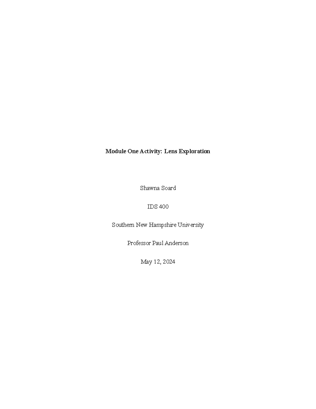 IDS 400 Final Assignment: Exploring Workplace Diversity and History ...