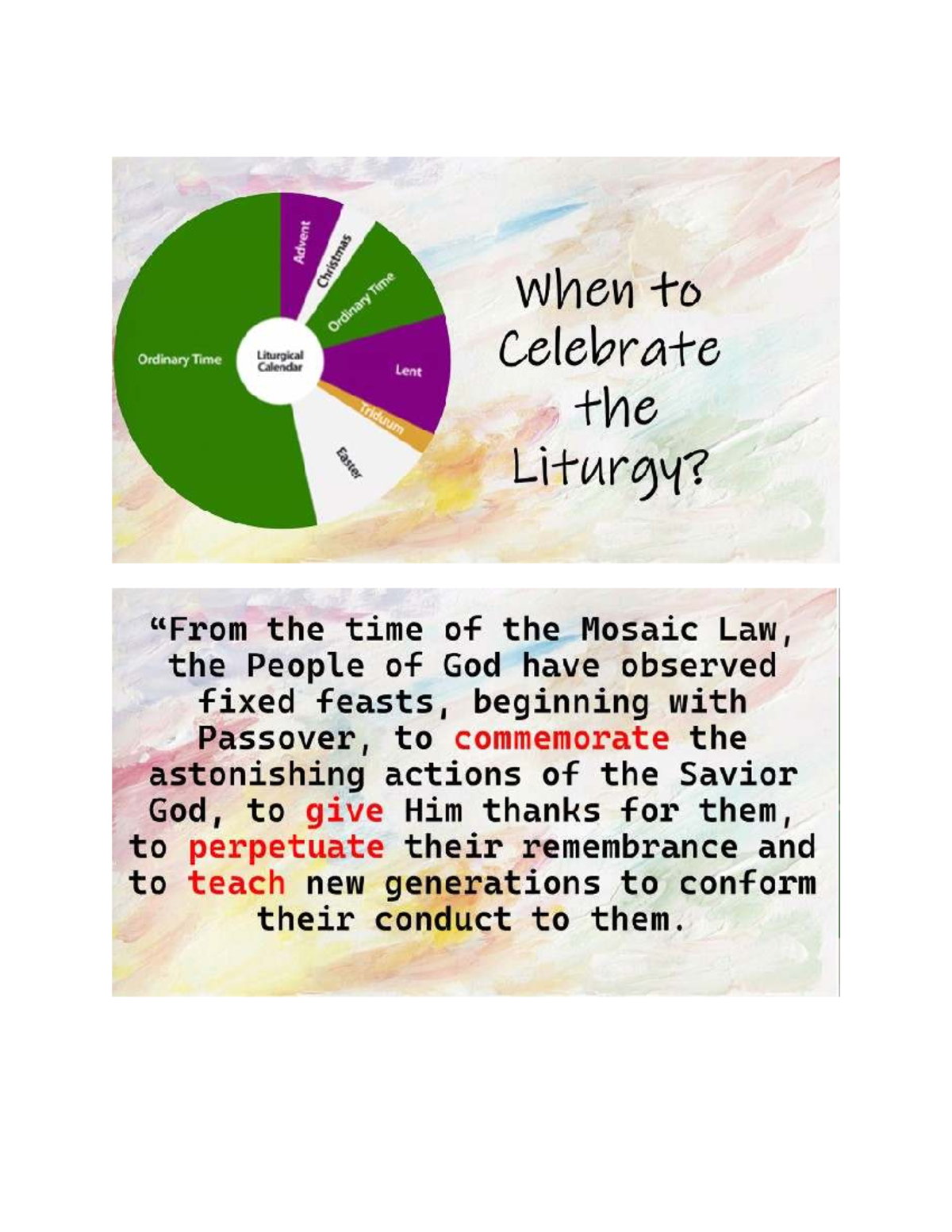 Liturgical Calendar Overview: Advent, Christmas, Lent, and Ordinary ...