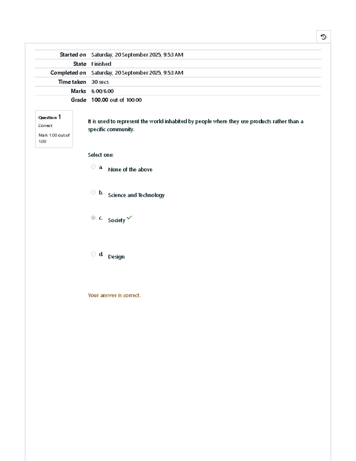 CP Drawing Prelim Lab Quiz 1 Attempt Review and Results - Studocu
