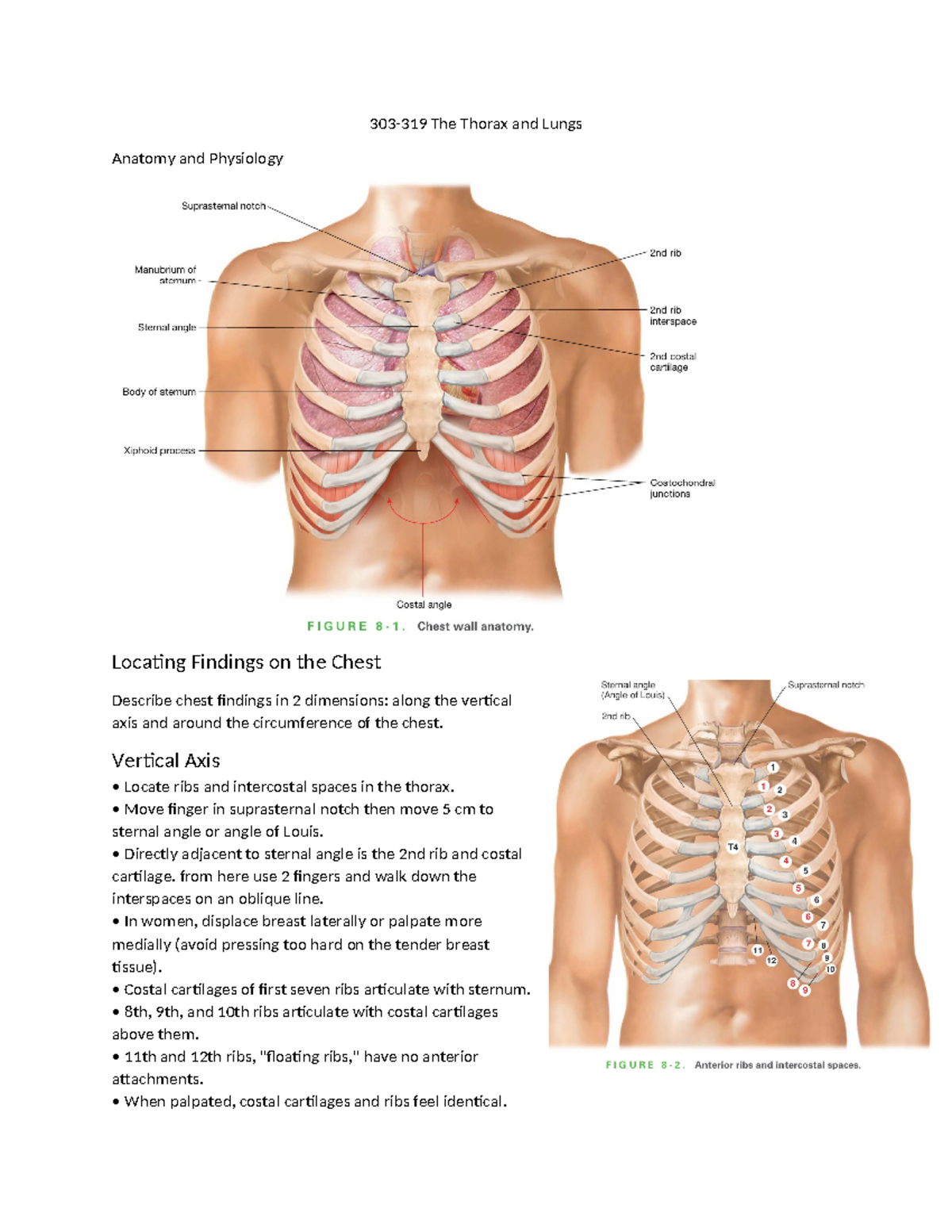 BDD - CH8 - Summary Bates' Guide to Physical Examination and History ...